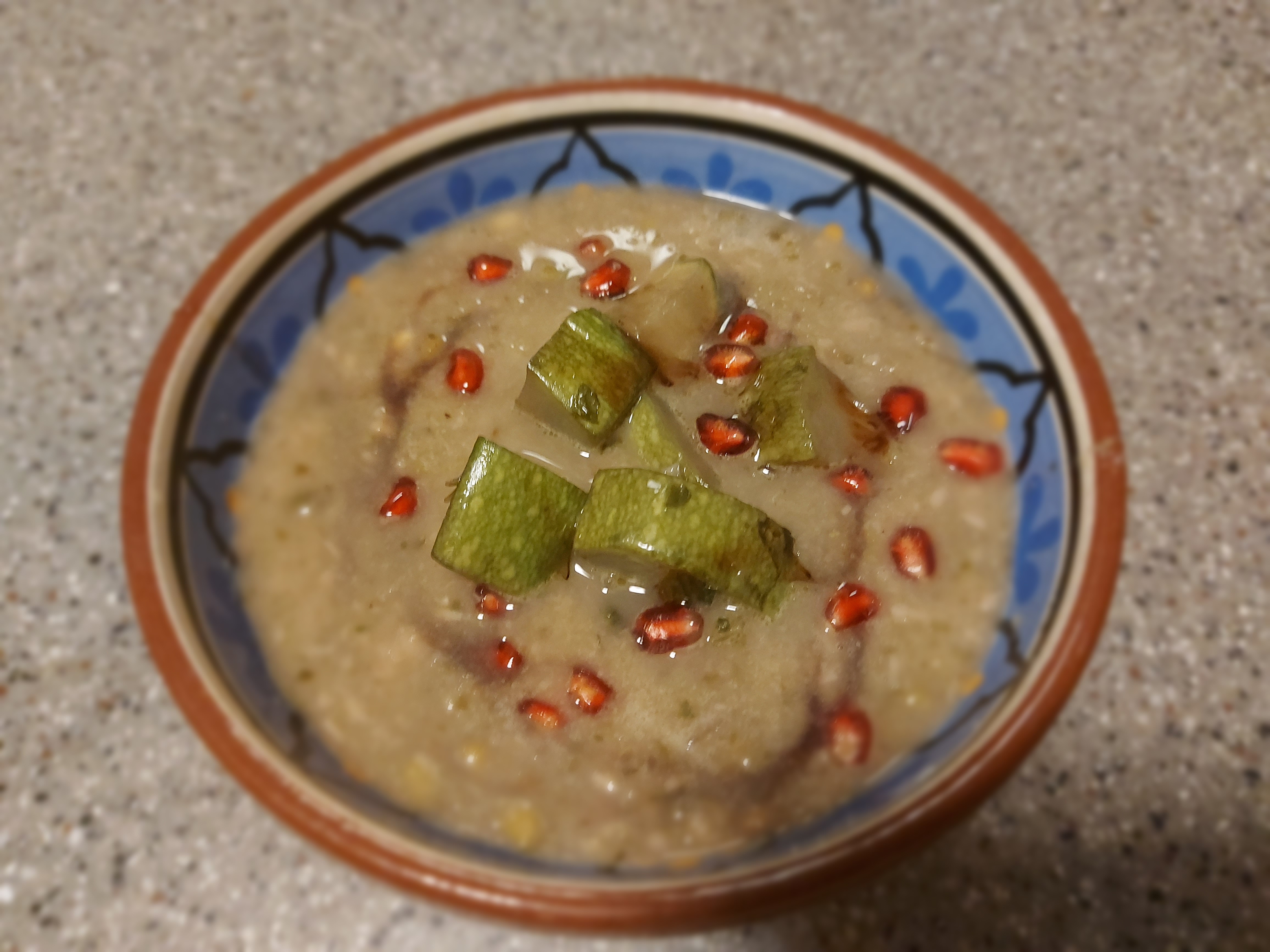 KCC’s Courgette, Coconut and Mung Bean Mash Up – Knidos Cookery Club